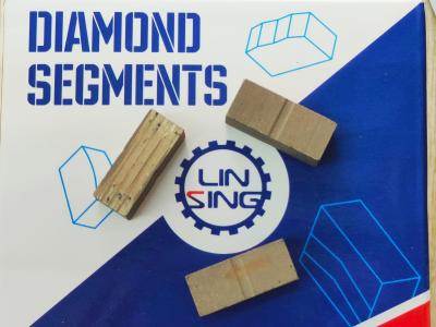 Cina Polvere di diamanti di 1,2 metri segmento di diamanti a lama singola per il taglio del marmo in Europa in vendita