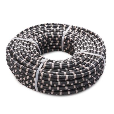 Cina Lunga durata di vita seghe a filo di gomma di diamante per la estrazione di granito D12.0mm Materiale di taglio in vendita