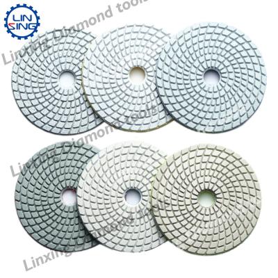 Cina Pad di lucidatura a base di diamanti flessibili per pad di marmo tipo pad di ammortizzatore personalizzazione in vendita