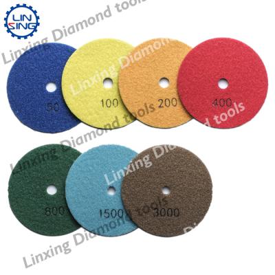 Cina Pad di lucidatura a base di diamanti flessibili per pad di marmo tipo pad di ammortizzatore personalizzazione in vendita
