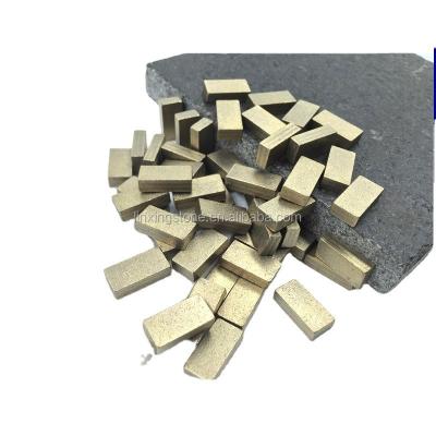 China Segmento de diamante de serra de gangue para máquina de corte de mármore Trapezoidal e personalizável à venda