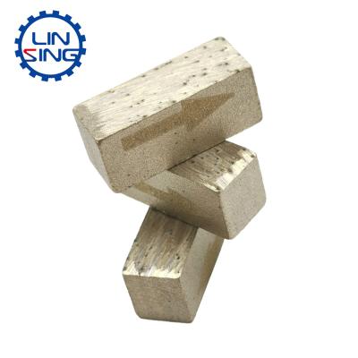 Cina Supporto ODM LINSING Segmento di diamanti per lame di marmo di granito calcareo 1000-1200-1600mm in vendita
