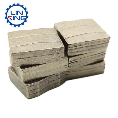 Cina Supporto ODM LINSING Segmento di diamanti per lame di marmo di granito calcareo 1000-1200-1600mm in vendita