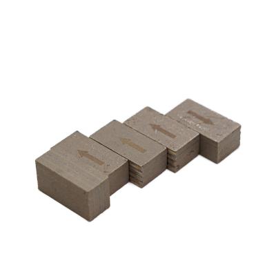 China 1000-1200-1600 mm Blade LINSING Diamantmarmersegment met zilveren lastechnologie Te koop