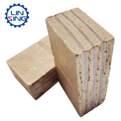 Cina 1000-1200-1600 mm Blade LINSING Segmento di marmo di diamante con tecnologia di saldatura d'argento in vendita
