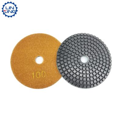 Cina Pad di lucidatura di diamanti rotondi e di Francoforte per la macinazione della superficie dei pannelli di marmo di pietra, calcare e granito in vendita
