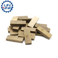 China 800mm Blade Tip Diamond Segments for Single Blade Limestone Cutter Cutting for sale