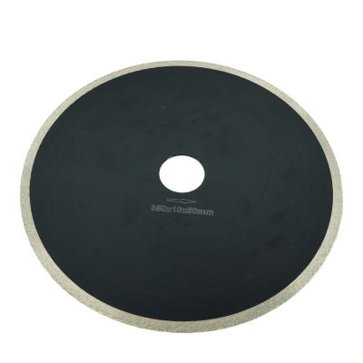 Cina Supporto personalizzato 180 mm Strumenti di diamanti a pressione calda Dischi a bordo continuo per il taglio di pietra in vendita