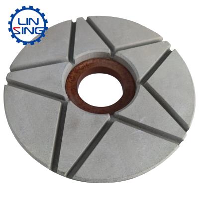 Cina 8-10 pollici nero di lucidatura Buff Disco per la macinazione del granito A Grade Stone Processing Tool in vendita