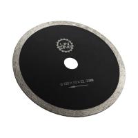 China Cut Stone with Confidence Using HOT PRESS D180mm Continuous Rim Diamond Cutting Discs for sale