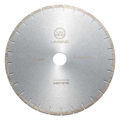 Cina Performance stabile e lunga durata di vita D400 Lamelle di seghe di diamanti per marmo con metallo di diamanti in vendita