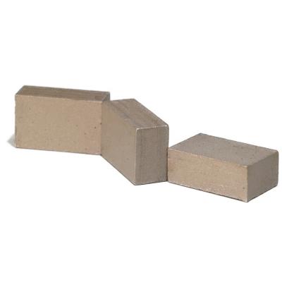 Cina 1400mm Single Disc Sandstone Cutter Punti con forma piatta 24*9*15mm Segmento di strato in vendita