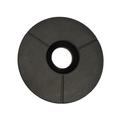 Chine Disque de polissage de polissage noir rond de 200 mm pour le granit à haut rendement de meulage à vendre