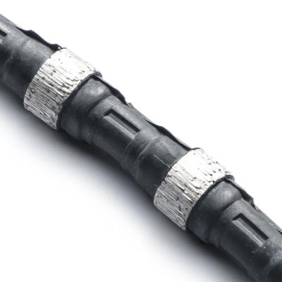 China Advanced Diamond Wire Saw For Granite Marble Quarry Mining D11.5*40 Or 37 for sale