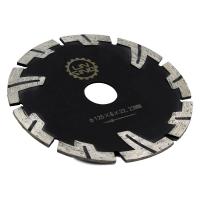 China Protected Teeth Diamond Disc 125mm Blade Diameter for Cutting Marble Granite Brick for sale