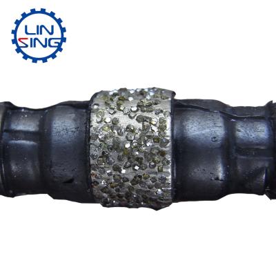 Cina 18-30 m2/h Velocità di taglio Cantina miniera calcestruzzo diamante filo segato corda per quarzo granito in vendita