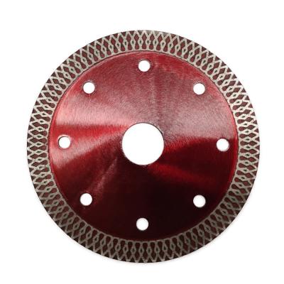 Cina Strumenti di taglio di pietra per diamanti Dischi di taglio turbo a maglia X super sottili per taglio a secco bagnato in vendita