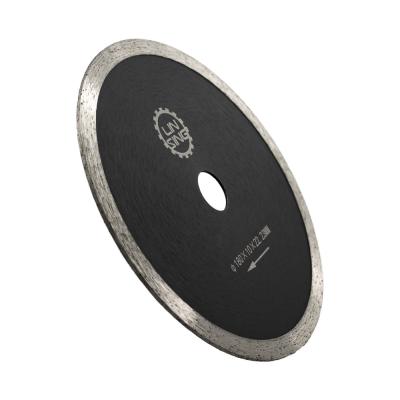 Cina 10 mm Altezza del segmento LINSING 180 mm Lama di segatura lapidaria di diamanti per il taglio di piastrelle di porcellana in vendita