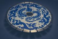 China D230MM Protection Teeth Cutting Disc With Hot Press Technology for sale