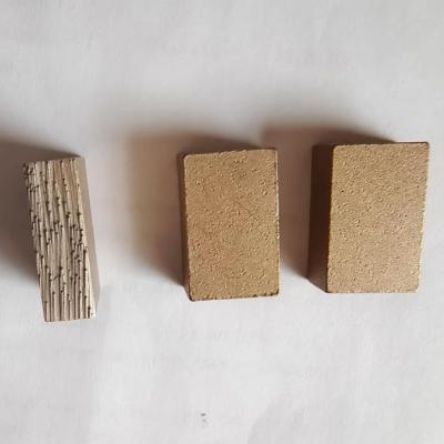 Cina Flat Form Indonesia Segmento di arenaria 24*9*15mm Disco singolo Tagliatore di arenaria Punti Segmento di strato sandwich in vendita