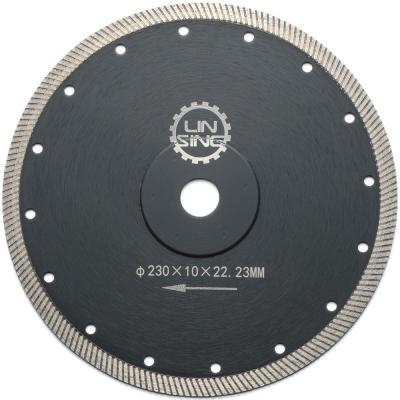 China LINSING Ferramentas de diamante Turbo Saw Blade para corte de pedra Cerâmica Diamond Disc de corte à venda