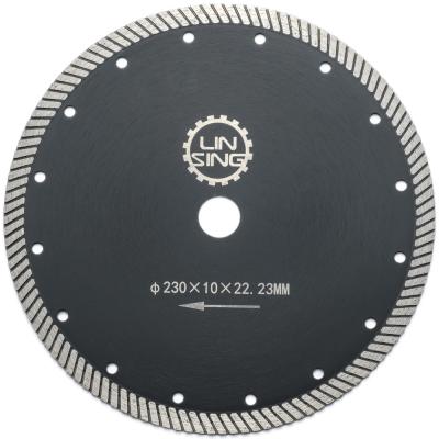 China LINSING Ferramentas de diamante Turbo Saw Blade para corte de pedra Cerâmica Diamond Disc de corte à venda