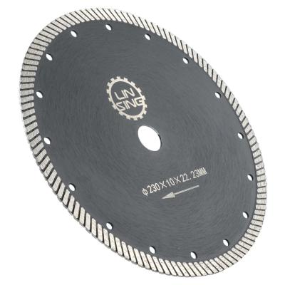 China LINSING Ferramentas de diamante Turbo Saw Blade para corte de pedra Cerâmica Diamond Disc de corte à venda