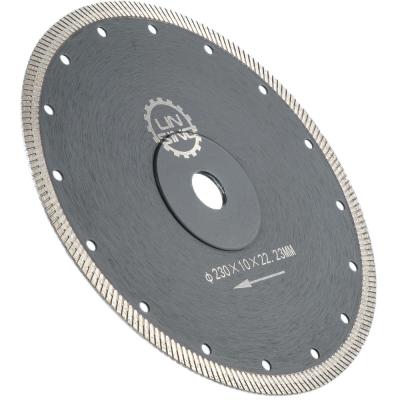 China LINSING Ferramentas de diamante Turbo Saw Blade para corte de pedra Cerâmica Diamond Disc de corte à venda