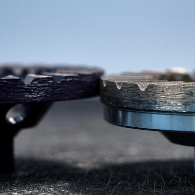 Cina Grinder angolare e attrezzi pneumatici a potenza ruota di coppa di diamanti standard con riempimento di resina in vendita