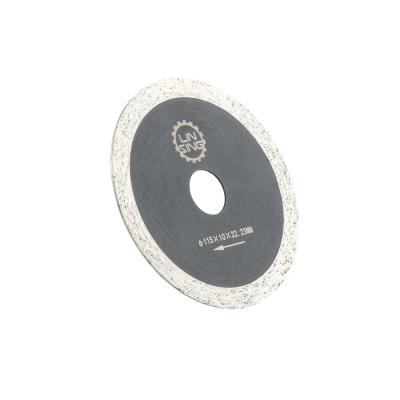 China Koudpers 8 inch continu diamantzaagmes voor keramische tegels Asfalt snijden goed Te koop