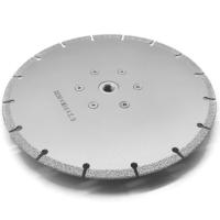 China Good Sharpness Diamond Cutting Disc for Stone Cutting Segmented Vacuum Diamond Saw Blade for sale