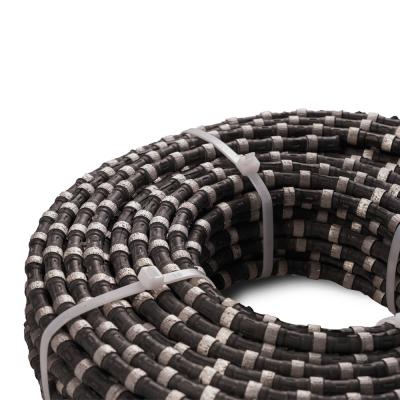 China Long Lifespan Stone Cutting Line Tools Diamond Rubber Wire Saw for Sandstone Graphite for sale