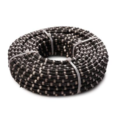 China Long Lifespan Stone Cutting Line Tools Diamond Rubber Wire Saw for Sandstone Graphite for sale