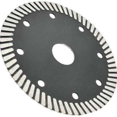 China ODM-ondersteuning 230 mm diamant Turbo zaagblad voor het efficiënt snijden van granietmarmer Te koop