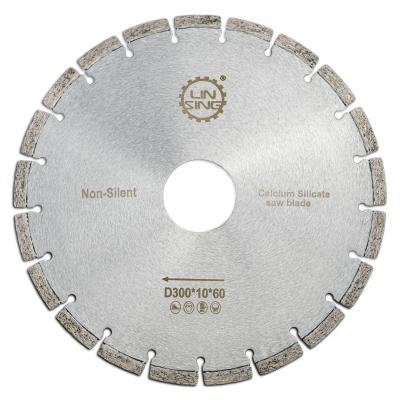 中国 シルバープロフェッショナル 12インチ ダイヤモンド 円形 ソーブレード カルシウムシリケート 切断ディスク 販売のため