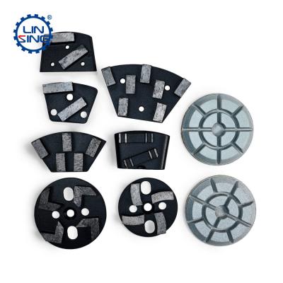 Cina Blocco di piastra di dischi di laminazione di diamanti per riparazione di pavimenti in cemento marmoreo e livellamento in vendita