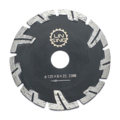 China Duurzaam metalen snijden Diamanten schijf D230mm T type beschermingstanden voor steen Te koop
