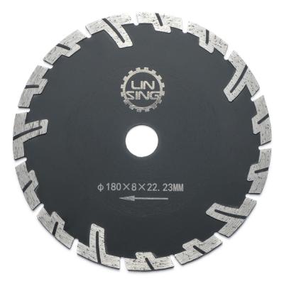 China Duurzaam metalen snijden Diamanten schijf D230mm T type beschermingstanden voor steen Te koop