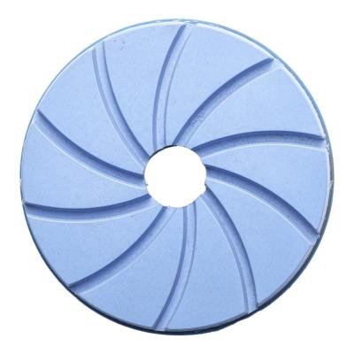 Cina Pad di lucidatura in resina a chiusura di lumaca da 125 mm personalizzato per disco di macinazione del granito in vendita
