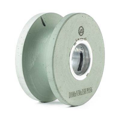 Cina 60 Grit Resin Bond Diamond Grinding and Polishing Wheel per la profilazione del bordo della pietra in vendita