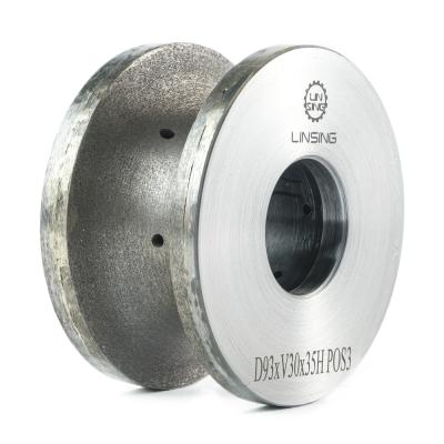Cina 60 Grit Resin Bond Diamond Grinding and Polishing Wheel per la profilazione del bordo della pietra in vendita
