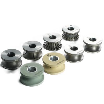 Cina 60 Grit Resin Bond Diamond Grinding and Polishing Wheel per la profilazione del bordo della pietra in vendita