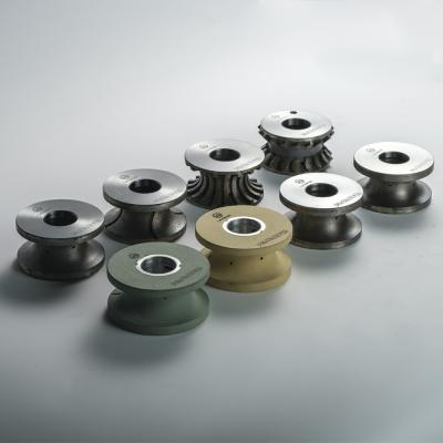 Cina 60 Grit Resin Bond Diamond Grinding and Polishing Wheel per la profilazione del bordo della pietra in vendita