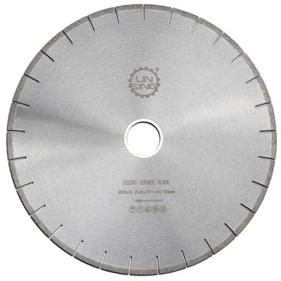 Cina Disco di taglio di pietra sinterizzata silenzioso D400 per utensili a diamante ad alta velocità di taglio in vendita