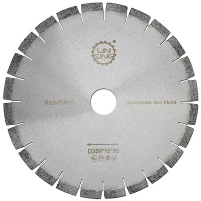 Cina Disco di taglio di pietra sinterizzata silenzioso D400 per utensili a diamante ad alta velocità di taglio in vendita