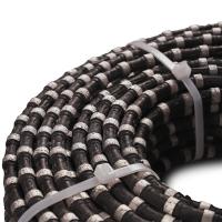 China Diamond Wire Saw for Quartzite Quarry Top Class Sintering Beads and OBM Customized Support for sale