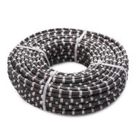 China Diamond Wire Saw for Quartzite Quarry Top Class Sintering Beads and OBM Customized Support for sale