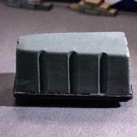China 15/20MM Working Layer Thickness Rectangle Magnesite Fickert for Granite Edge Grinding for sale