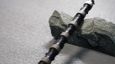 China Saw de alambre de corte de diamantes personalizado para granito y mármol 5000m / semana Capacidad de producción en venta