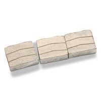 China Multi-layer Diamond Tip Segments for Wet Granite Block Stone Cutting on Multiblade Saw for sale